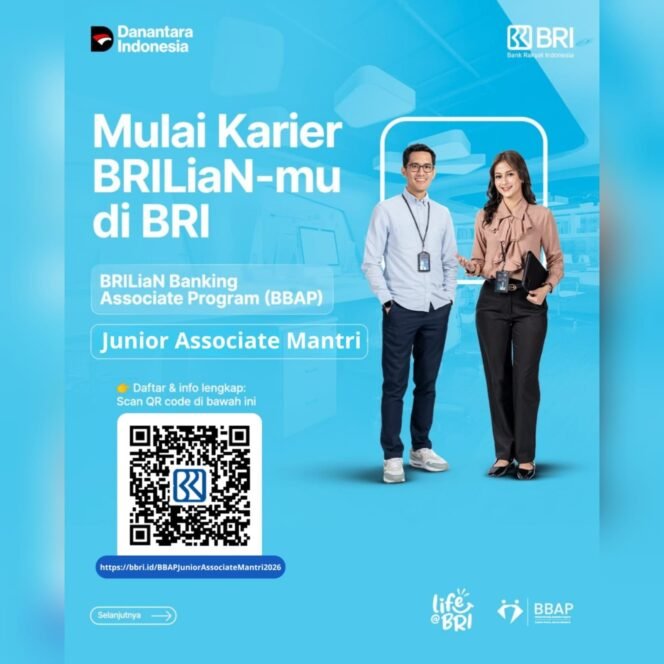 Lowongan Kerja BRI 2026: BRILiaN Banking Associate Program Resmi Dibuka ...